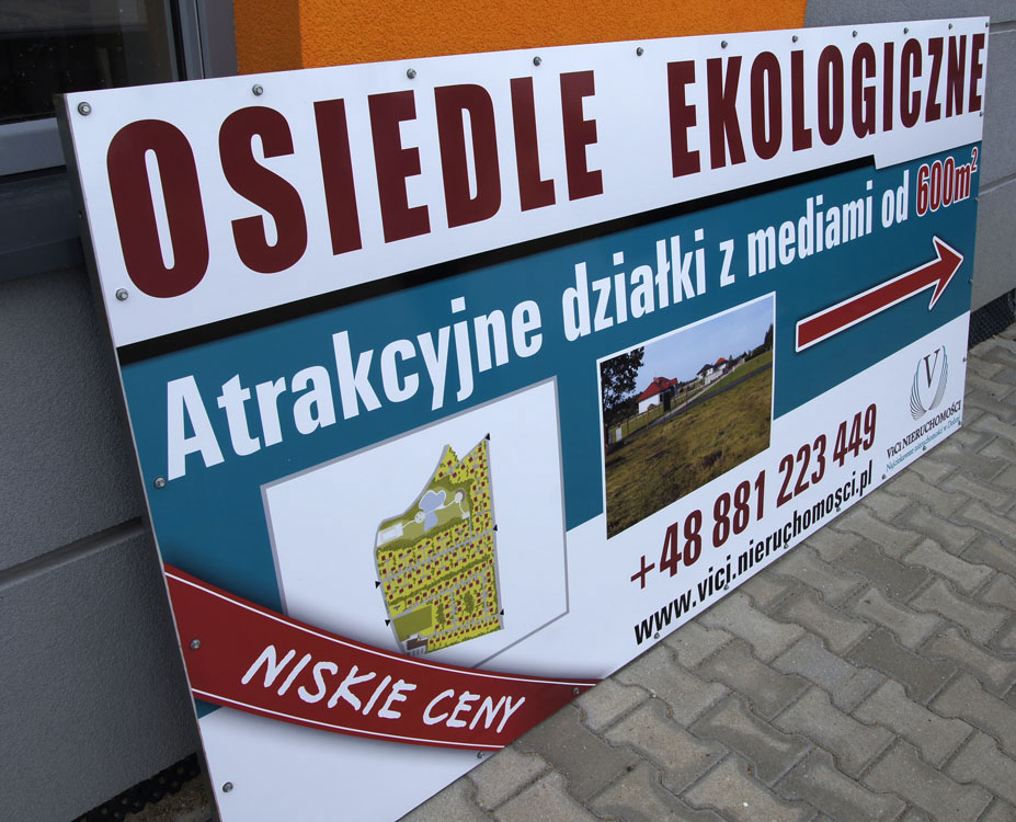 Szyldy reklamowe | Designer Reklama Szczecin