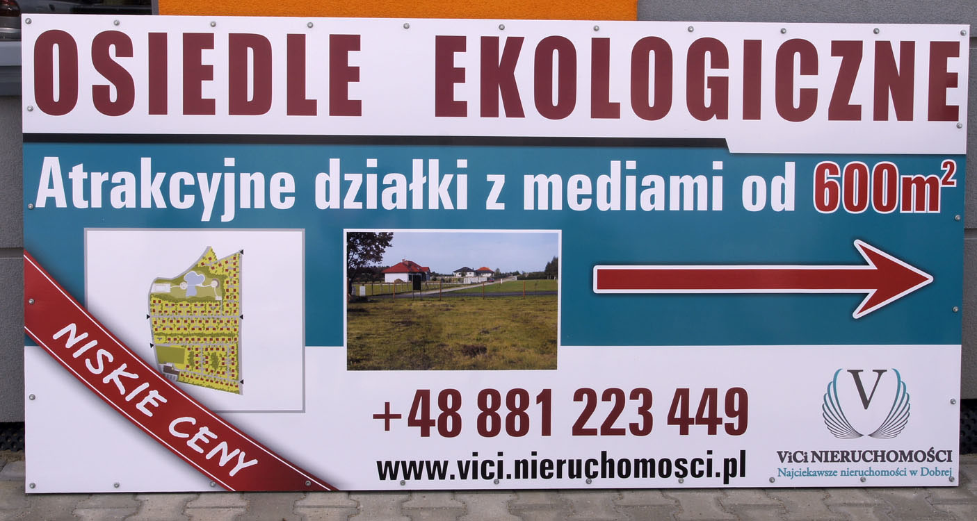 Szyldy reklamowe | Designer Reklama Szczecin